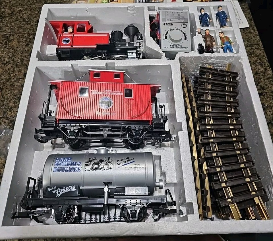 LBG 72411- Lake George & Boulder Train set- G gauge | eBay