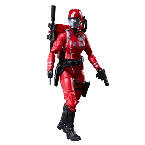 IN HAND! GI Joe Classified Retro COBRA CRIMSON GUARD 6" Female Hasbro ...