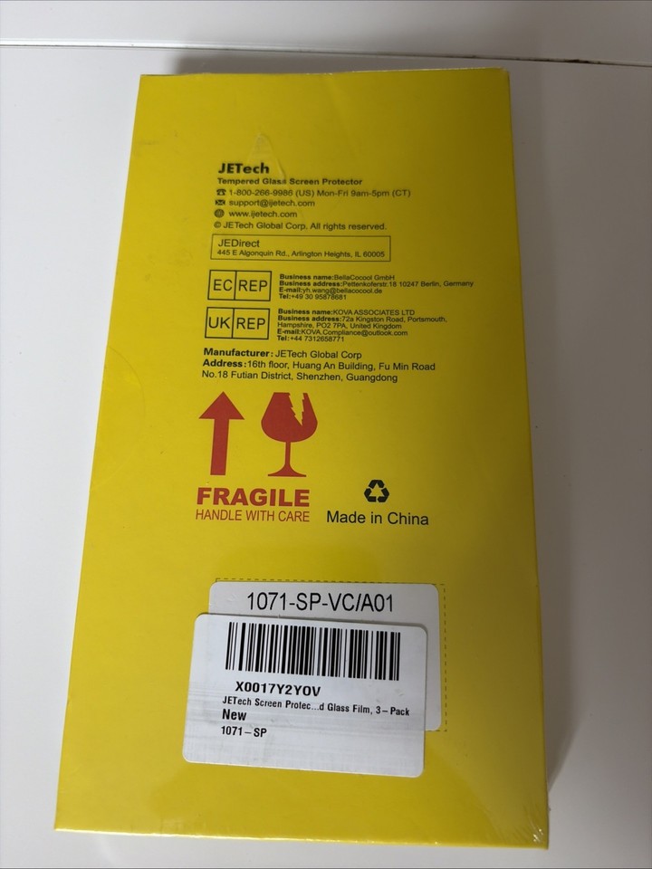 JETech Tempered Glass Screen Protector For I Phone 6.1 Inch | eBay UK