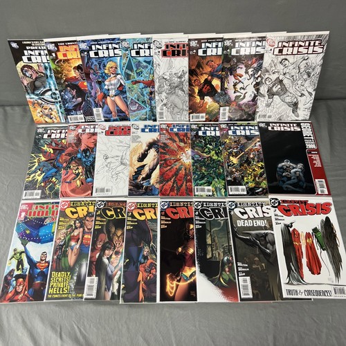 Huge Infinite Crisis + Identity Crisis Full Runs + Specials & Extras 24 ...