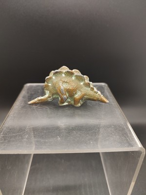 Vintage SRG Co Stegosaurus Brass Bronze Dinosaur Figure 1940’s With ...