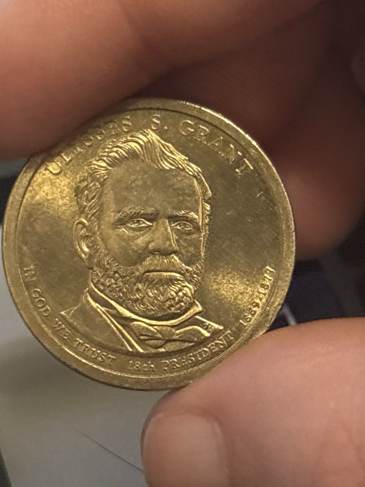Antique Ulysses S. Grant $1 Dollar Coin 1869-1877 18th President | eBay