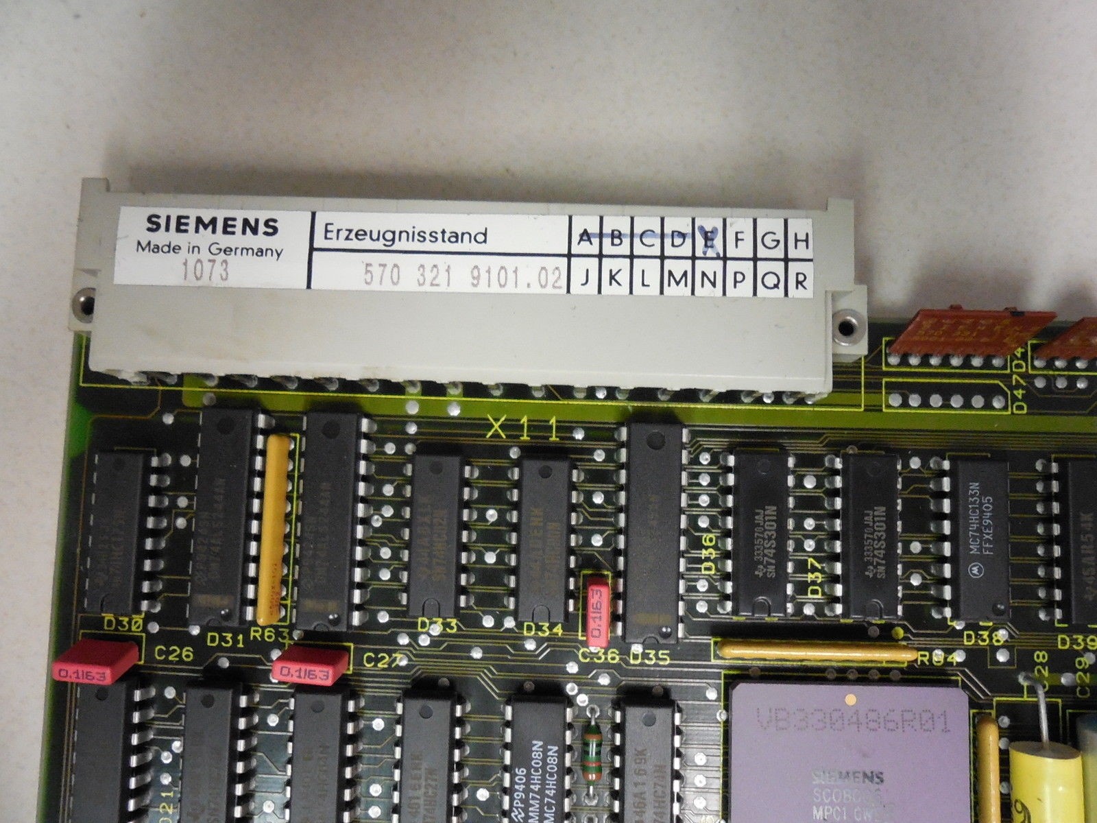 Siemens Simatic Sinumerik PC Cir Board 6FX1132-1BA01 570 321 9101.02 ...