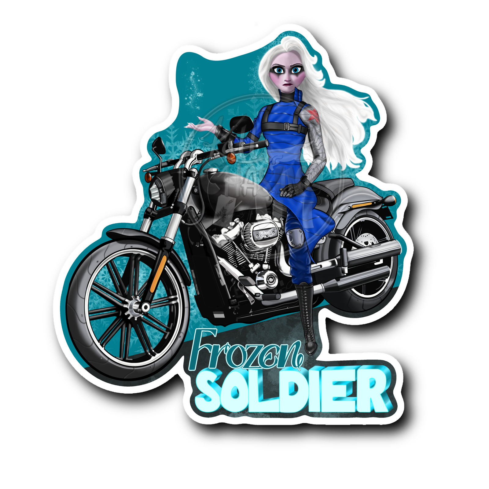 Frozen Soldier - Sticker | eBay