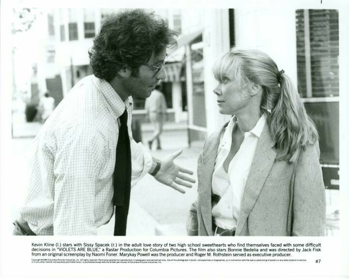 Kevin Kline Sissy Spacek Violets are Blue Original Press 8x10 Photo | eBay