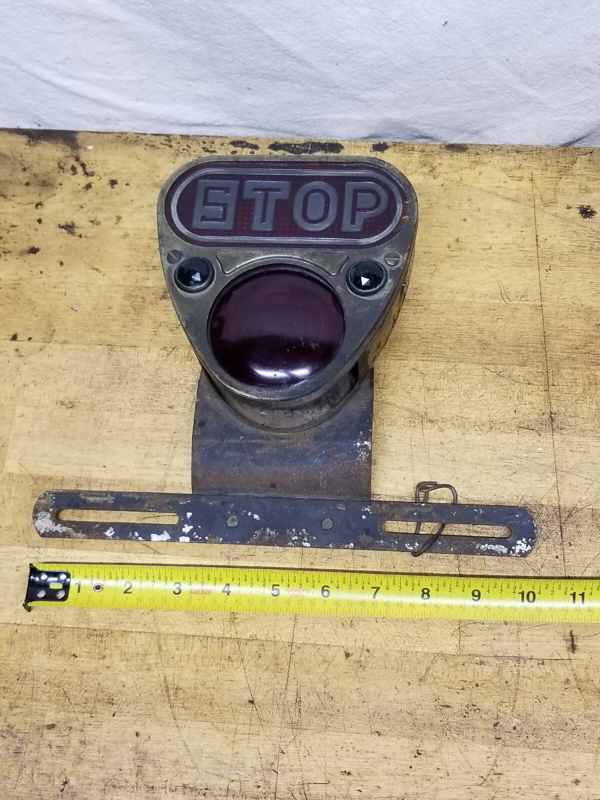 Vintage Antique C. M. Hall Lamp Co. Stop Light Tail Lamp Duesenberg ...