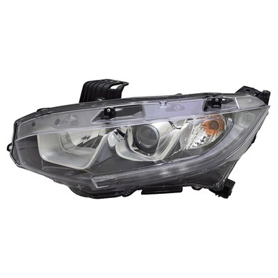 LEFT HEADLIGHT FITS HONDA CIVIC SI COUPE 1.5L 2020 BY PART NUMBER 33100 ...