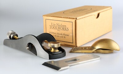 Lie-Nielsen No.L-N-60 1/2 R Nickered Rabbet Block Plane USA Excellent ...