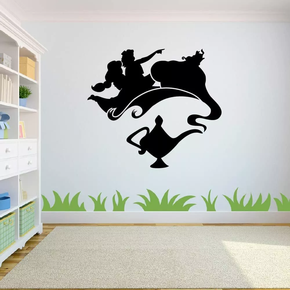 Disney Genie Lamp Silhouette