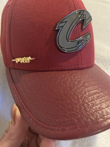 Pro Standard Red NBA Cleveland Cavaliers Wordmark Hat Cap Strap Back ...