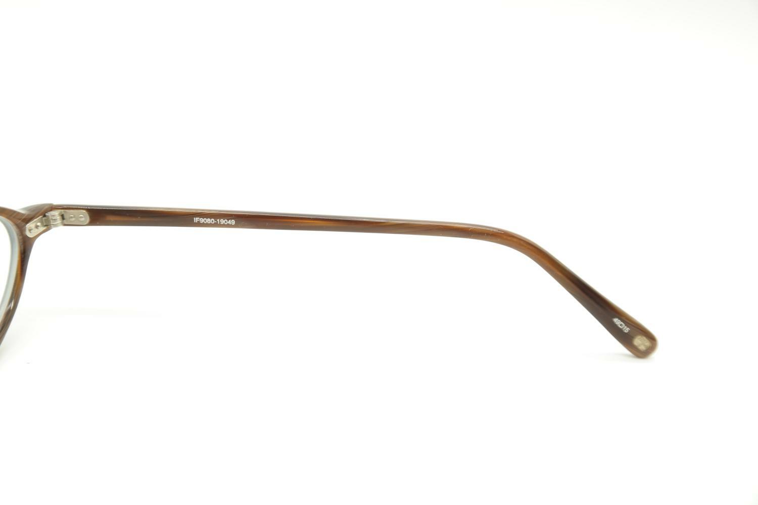 Inface Denmark IF9080-19049 Blue Brown Oval Glasses Eyeglass Frame New ...