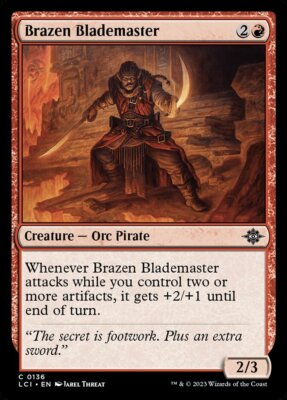 Brazen Blademaster (136) The Lost Caverns of Ixalan LCI MTG Magic | eBay