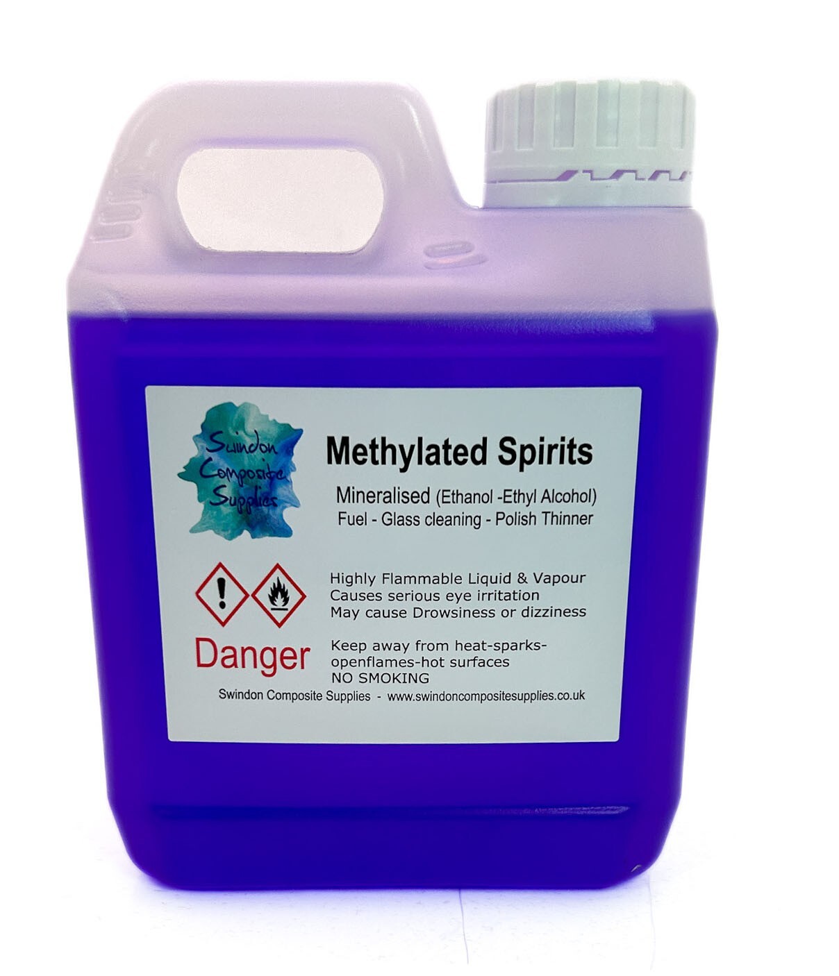 Methylated Spirit 1 Litre Camping Stove Fuel Burners Stain Cleaning ...