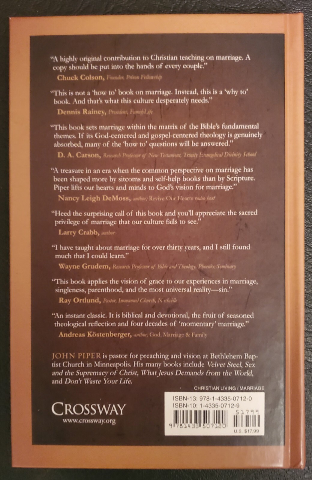 This Momentary Marriage : A Parable of Permanence by John Piper (2009 ...