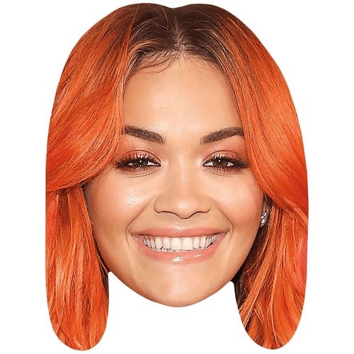 Rita Ora (Red Hair) Big Head. Larger than life mask. | eBay