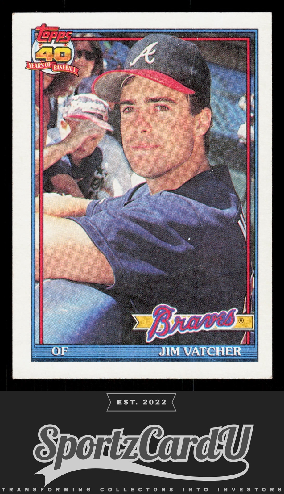 Jim Vatcher 1991 Topps Desert Shield Near Mint or Better 10064011 | eBay
