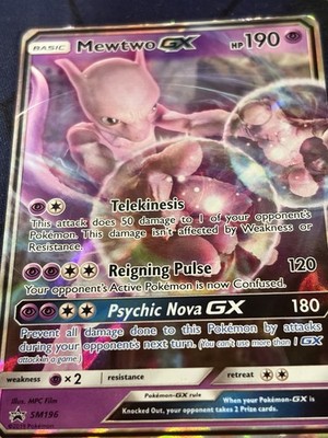 Mewtwo GX SM196 Sm Holo | eBay