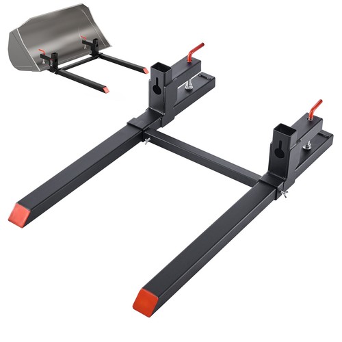 VEVOR Pallet Forks, 2000 lbs Clamp on Pallet Forks, 43-Inch Total ...