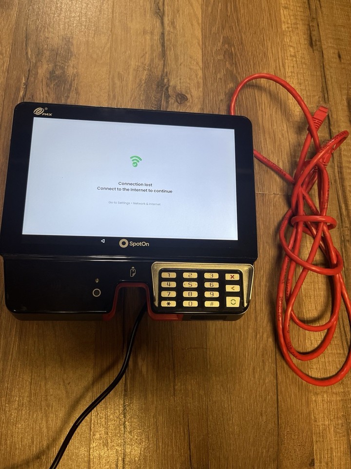 PAX ARIES 8 SmartPOS Payment Terminal Touchscreen w/ Power Supply ...