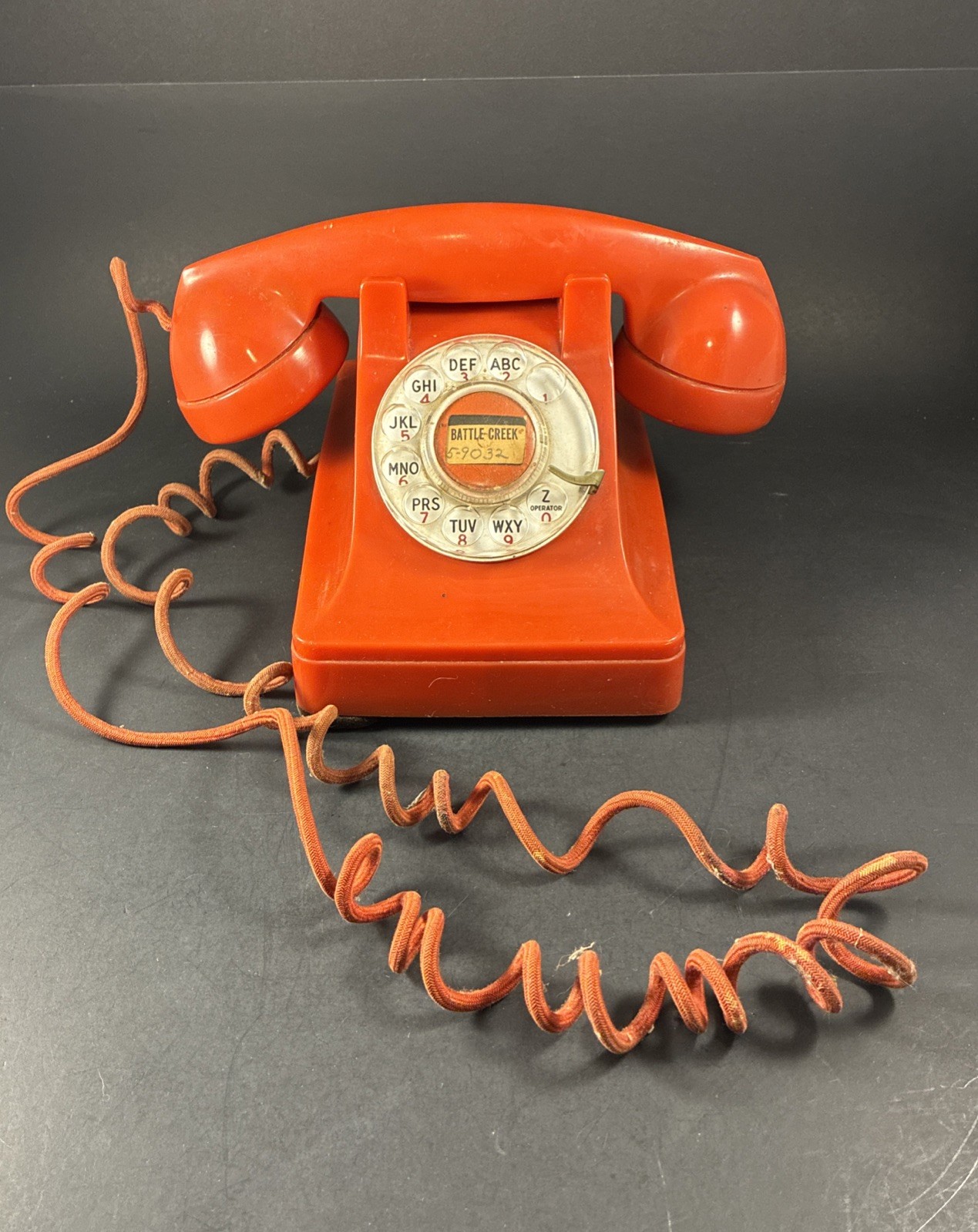 Bell System Western Electric Model 302 Desk Telephone with F1 Handset ...