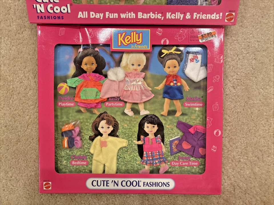 NIB Vintage Kelly N Friends & Lil Friends Cute N Cool Clothes Set Of 2 ...