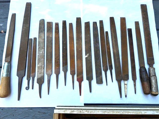 Lot of Vintage Metal Hand Files - Various Shapes and Finenesses | eBay
