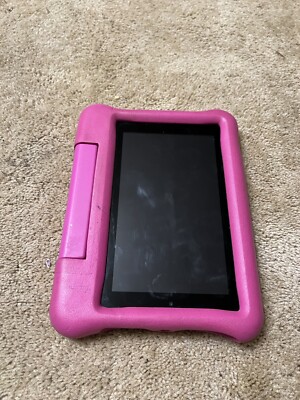 Amazon Fire 7 Kids Edition (9th Generation) 16GB, Wi-Fi, 7in - Pink ...