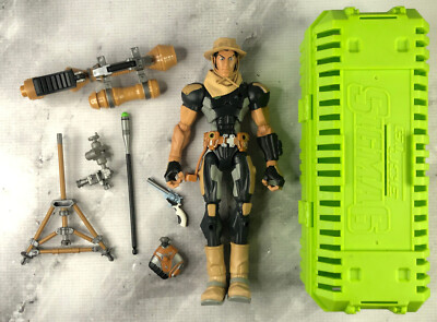 GI Joe Sigma 6 LONG RANGE DESERT Loose Complete with Bonus Weapons ...