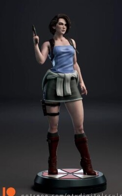 1/24 Resin Gil Valentin Resident Evil Unassembled Unpainted 2742 | eBay