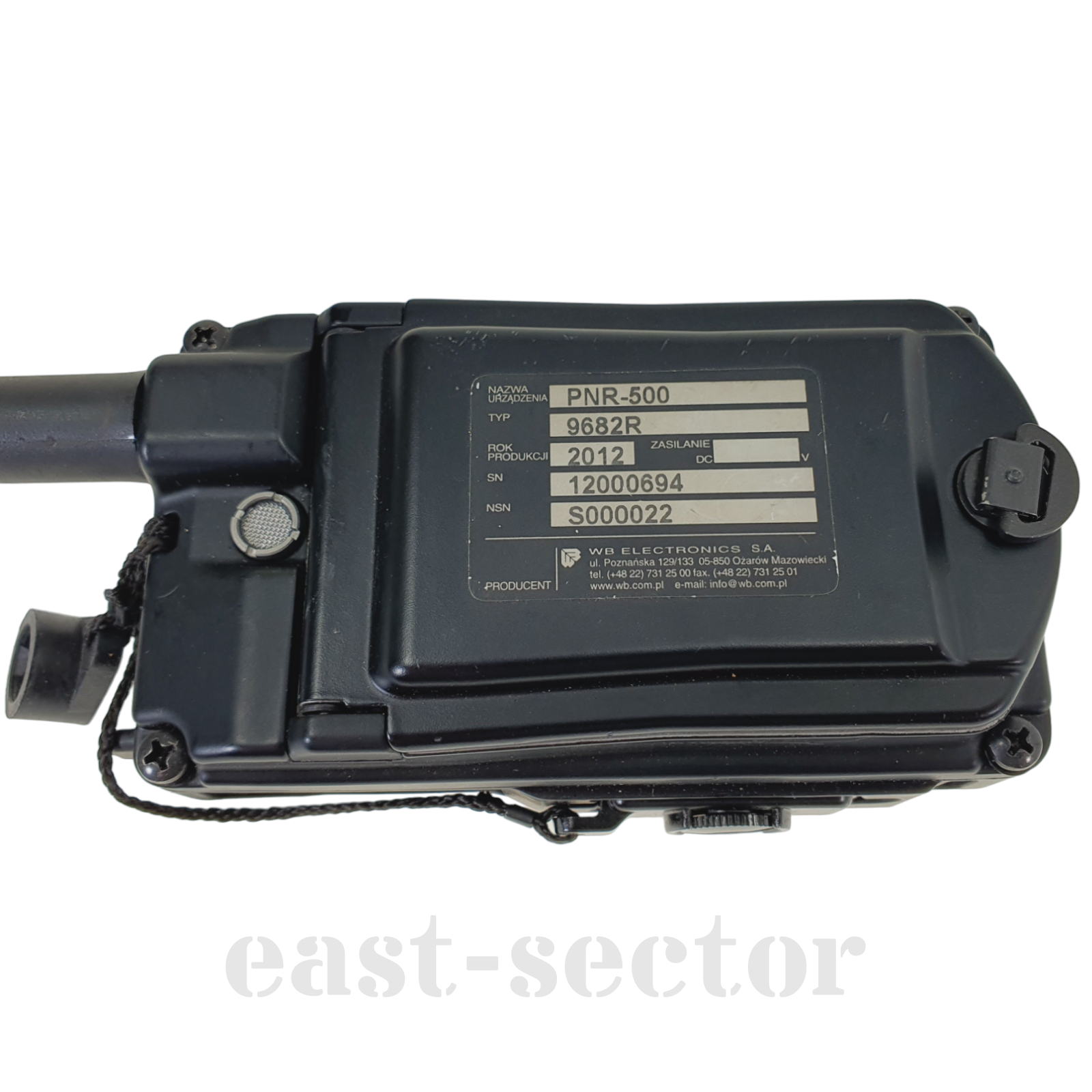 TADIRAN PNR-500 Military Personal Role Radio Intra-Squad Digital ...