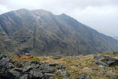 Photo 6x4 Towards Caher Maghanlawaun Ireland's third highest mountai ...