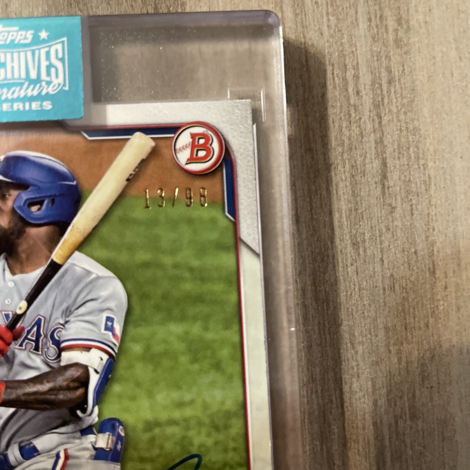 2024 Topps Archives Signature Series ADOLIS GARCIA On Card Auto # /98 ...