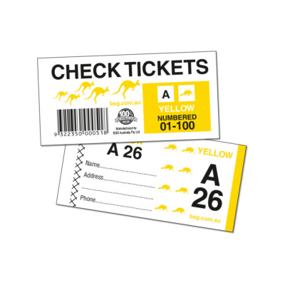 Bulk Buy - Check Raffle Ticket books | eBay