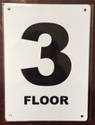 Apartment Floor Number Sign set ( Aluminum )-REF24-1027 | eBay