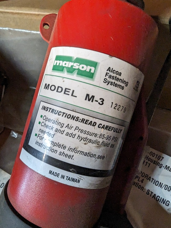 MARSON Rivet Gun Tool USED! For parts or repair M-3 | eBay