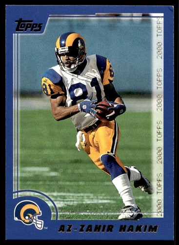 2000 Topps Az-Zahir Hakim St. Louis Rams #39 | eBay