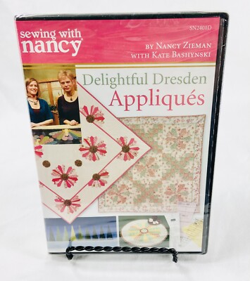 Sewing With Nancy Delightful Dresden Appliques Appliqués DVD NEW Sealed ...
