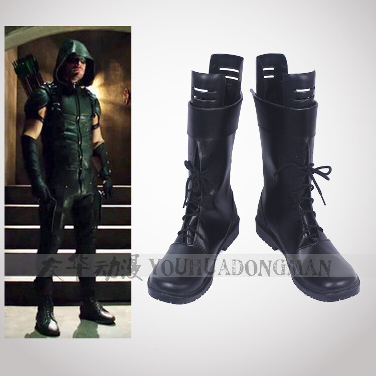 Arrow Cw Costume Boots Green Arrow Season 5 Stephen Amell Costume