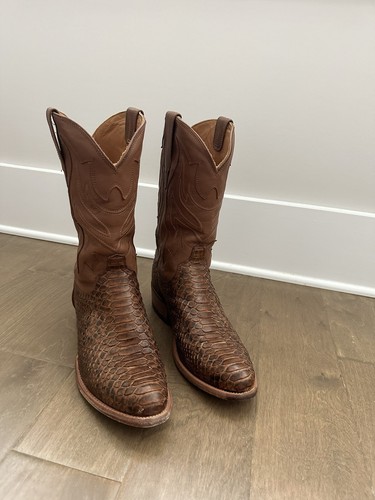 Tecovas The Brady Tan 11D Python - Gem