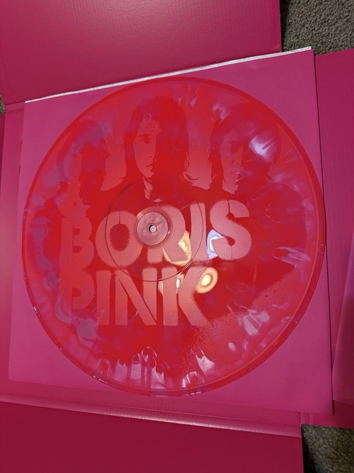 Boris - Pink Vinyl 2LP Relapse Records Excl Neon Pink Cloudy /557 | eBay
