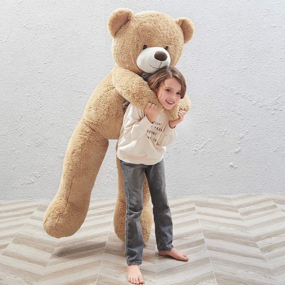 MorisMos Giant Teddy Bear 4ft Stuffed Animal Soft Big Bear Plush Toy | eBay