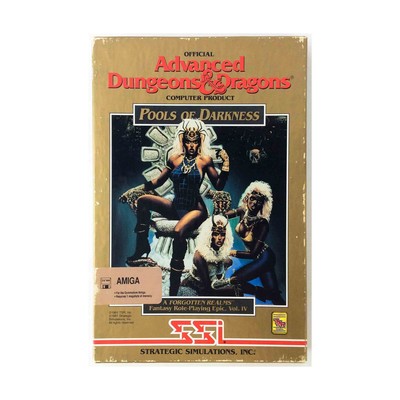 D&D Computer Game Pools of Darkness (Amiga 3.5") VG/EX | eBay