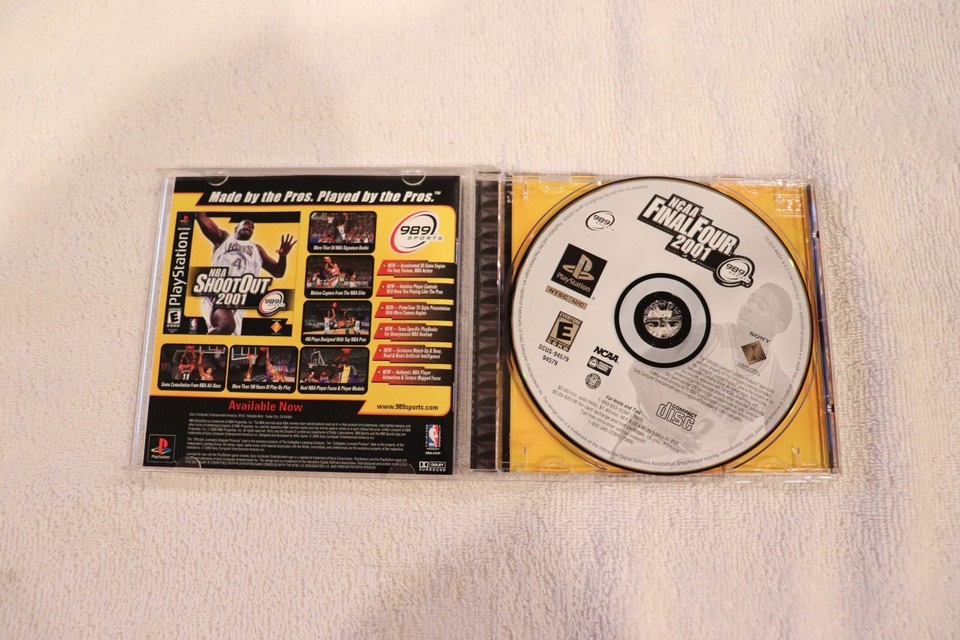 NCAA Final Four 2001 (PlayStation 1 2000) Complete w/ Manual - Fast ...