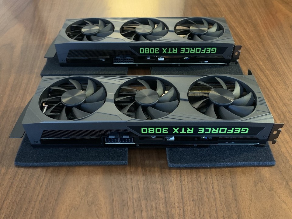 New Pull Lenovo OEM (MSI)NVIDIA GeForce RTX 3080 10GB Graphics Card 3 ...