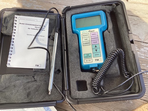 TSI inc. air velocity meter velocicalc model 8345 | eBay