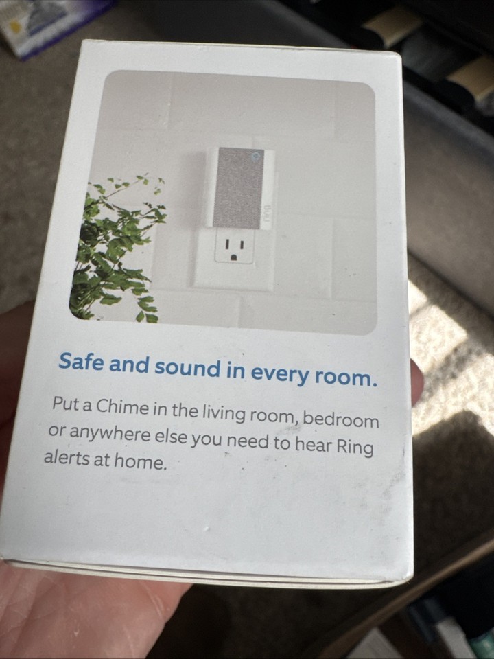 Ring Chime Plug-In Ring Alerts For Every Room White 840268951450| eBay