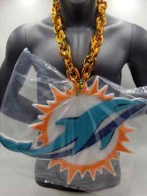 Miami Dolphins Big Chain - Orange Chain | eBay