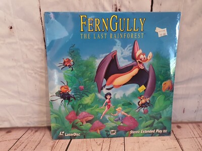 FernGully The Last Rainforest Laserdisc LD Robin Williams - NEW SEALED ...