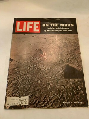 August 8 1969 Life Magazine On The Moon | eBay