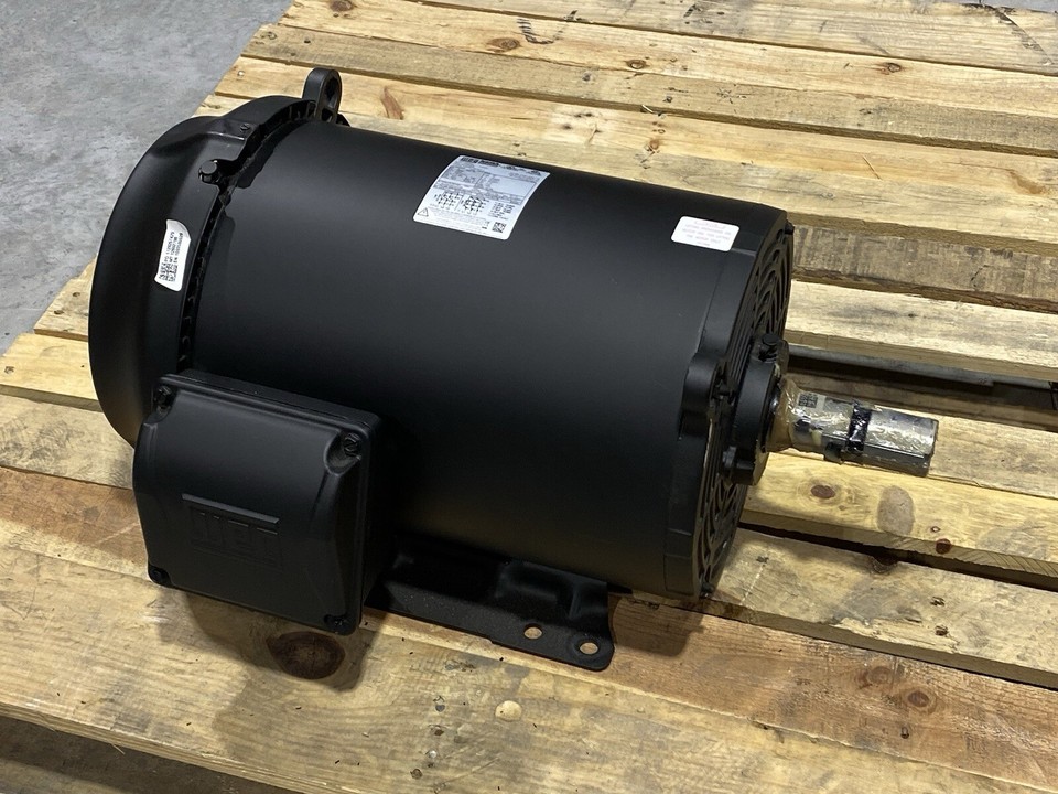 WEG AC Motor 02018ET3E256T-S 20HP 1800 RPM 4P 3 Ph 254/6T 230/460V 60hz ...